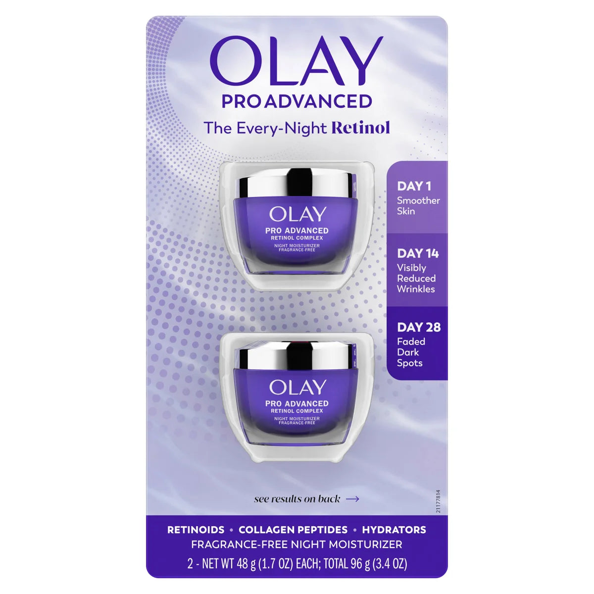 Olay Pro Advanced - Retinol Complex (2 Pack) – 48g Each - 96gms — Syessa