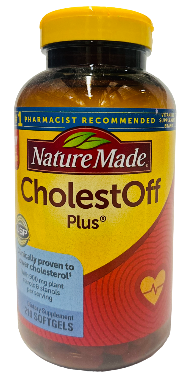 CholestOFF Plus 210ct Nature Made Softgels — Syessa