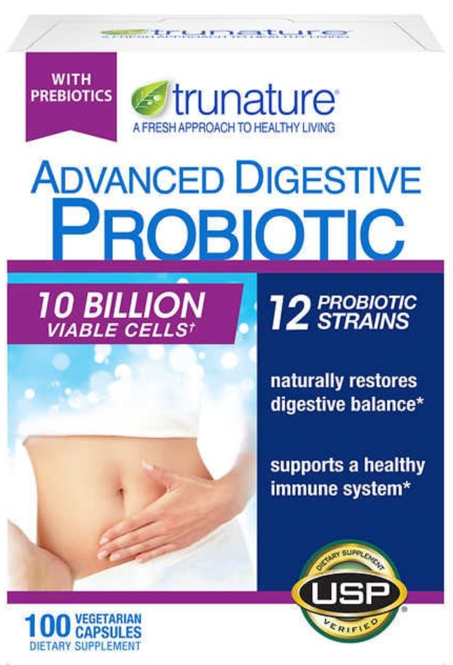 Trunature Advanced Digestive Probiotic Capsules 100ct — Syessa