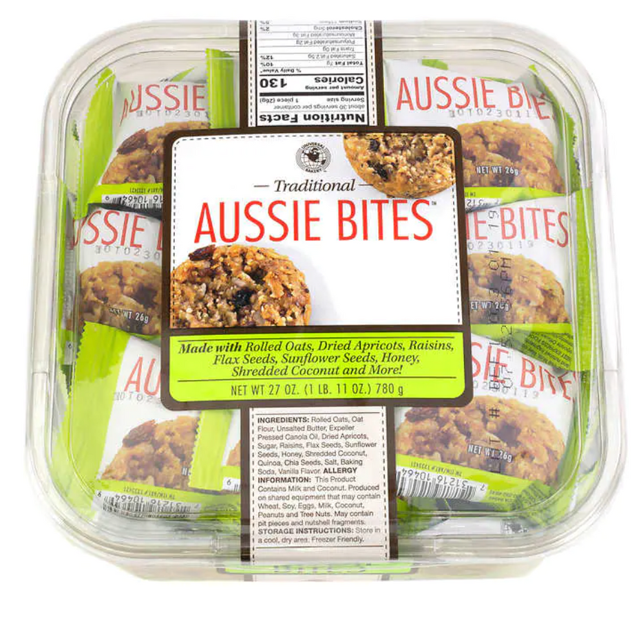 Aussie Bites - 30ct Individually Wrapped - by Universal Bakery — Syessa